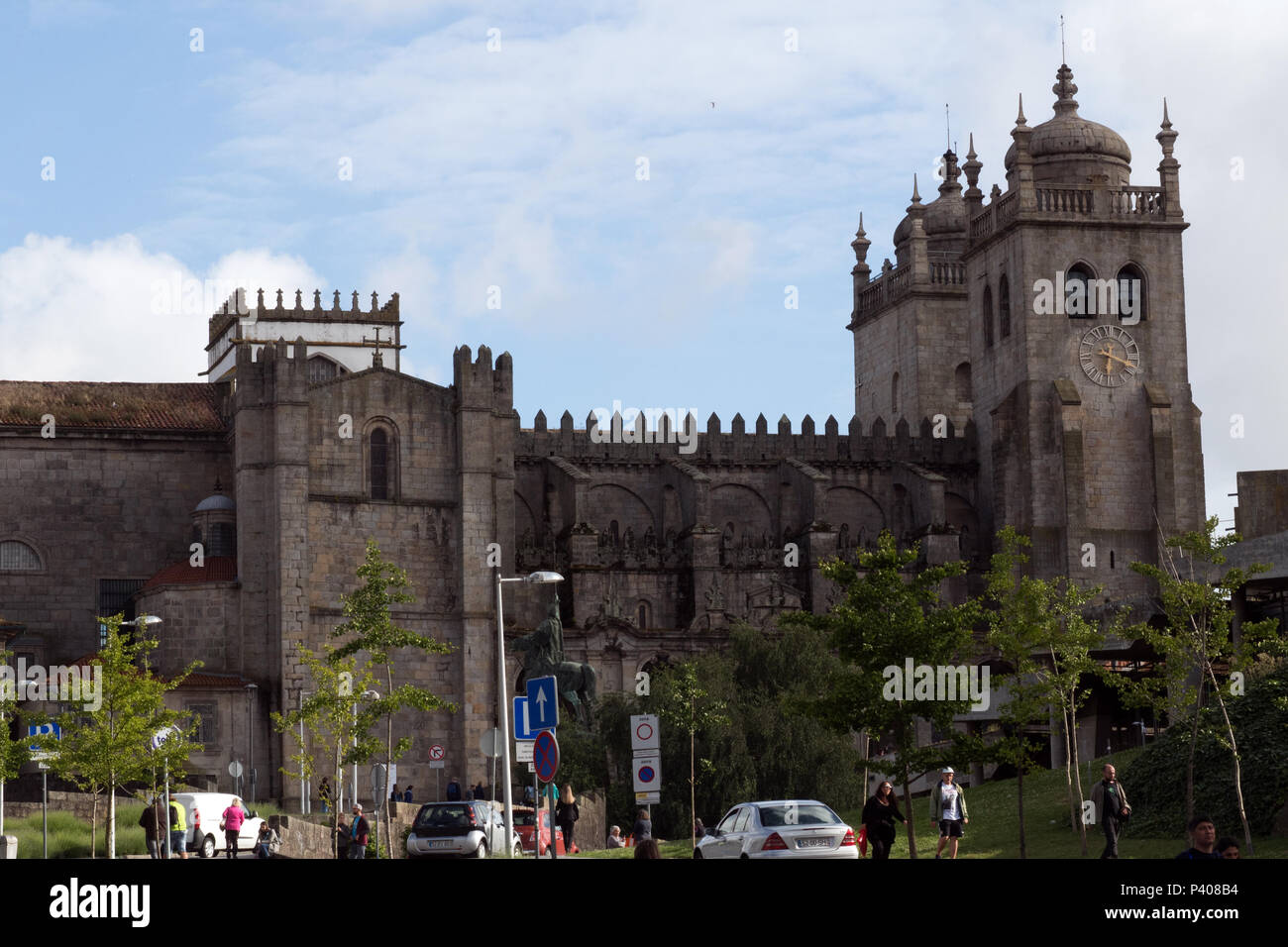 Porto Cathedral,a Roman Catholic church in the historical centre of the ...