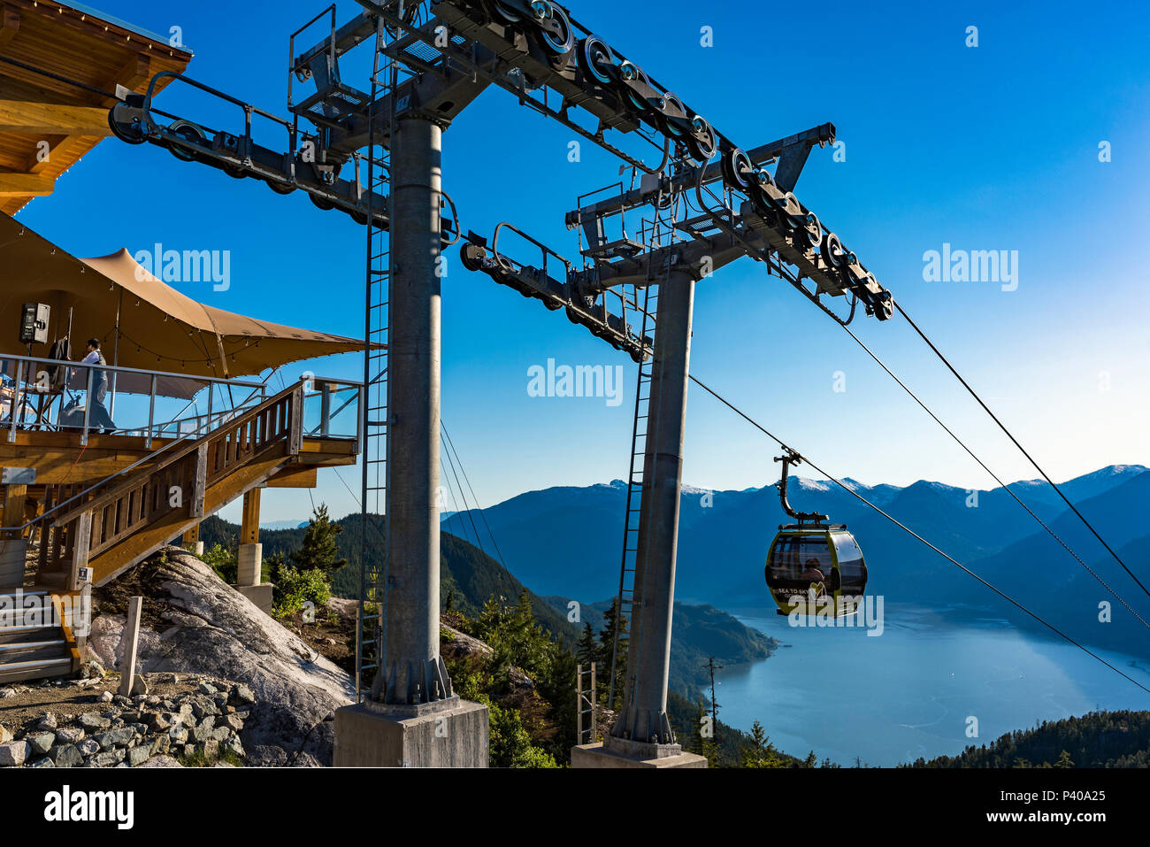 Skyride cable car hi-res stock photography and images - Alamy