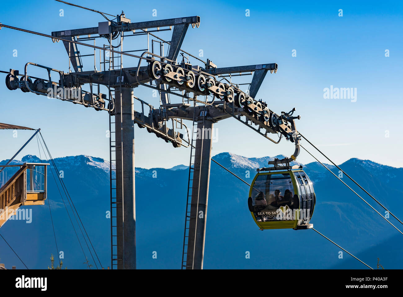 Skyride gondola hi-res stock photography and images - Alamy