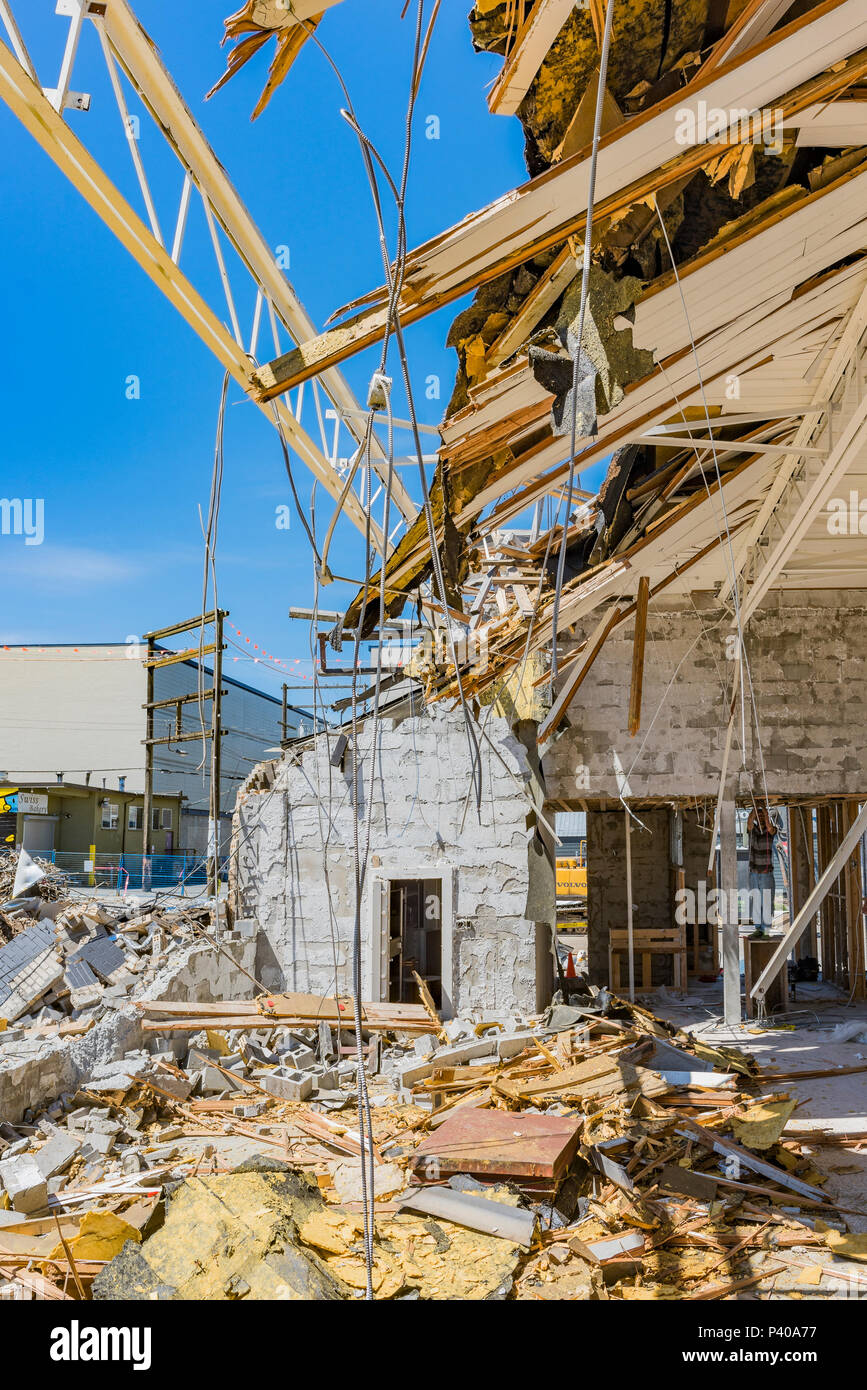 Demolition Site High Resolution Stock Photography and Images - Alamy