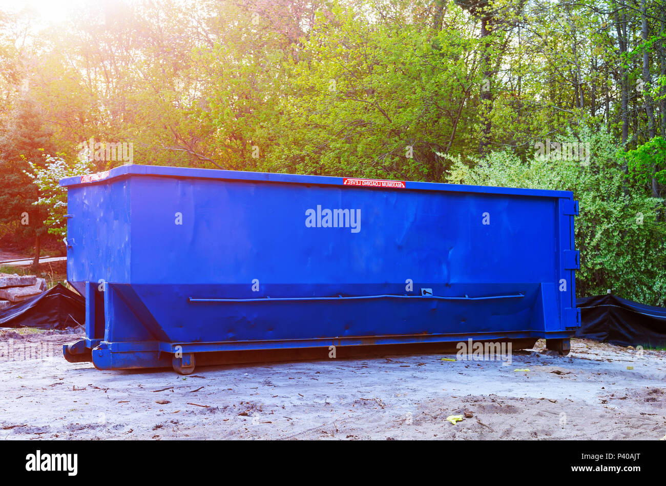 Scrap metal waste container hi-res stock photography and images - Alamy