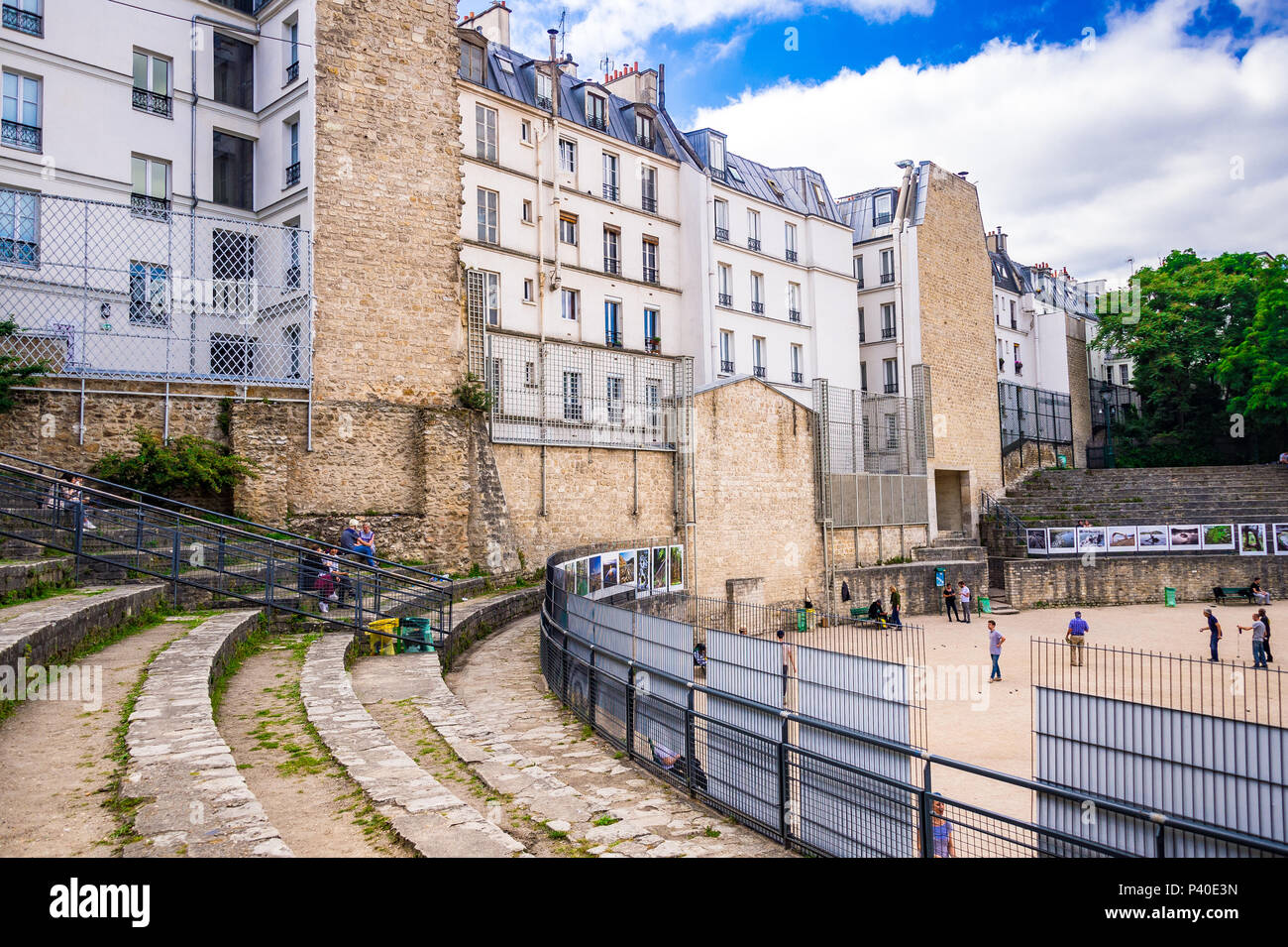 Arènes de lutèce paris hi-res stock photography and images - Alamy
