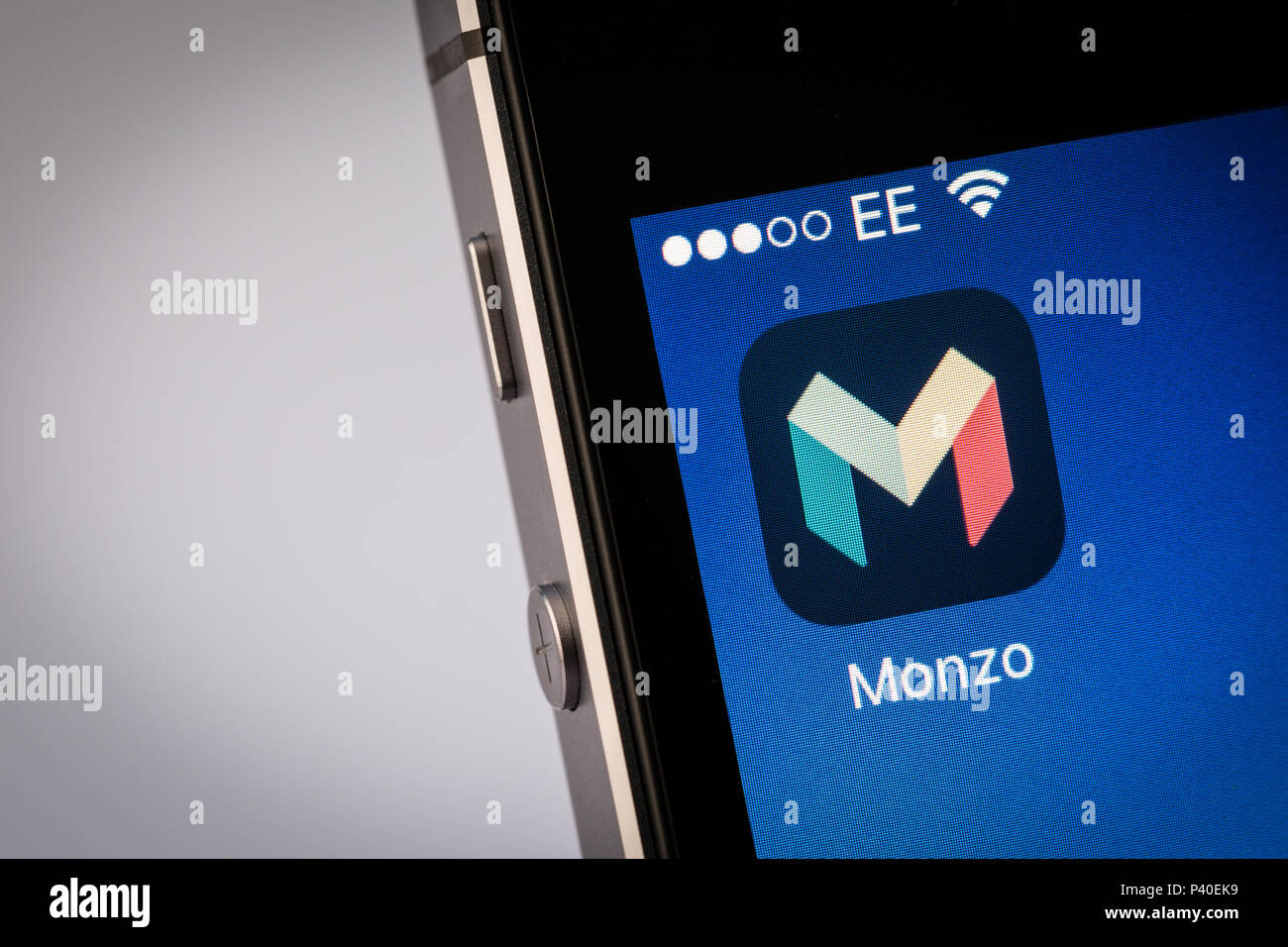Monzo banking app hi-res stock photography and images - Alamy