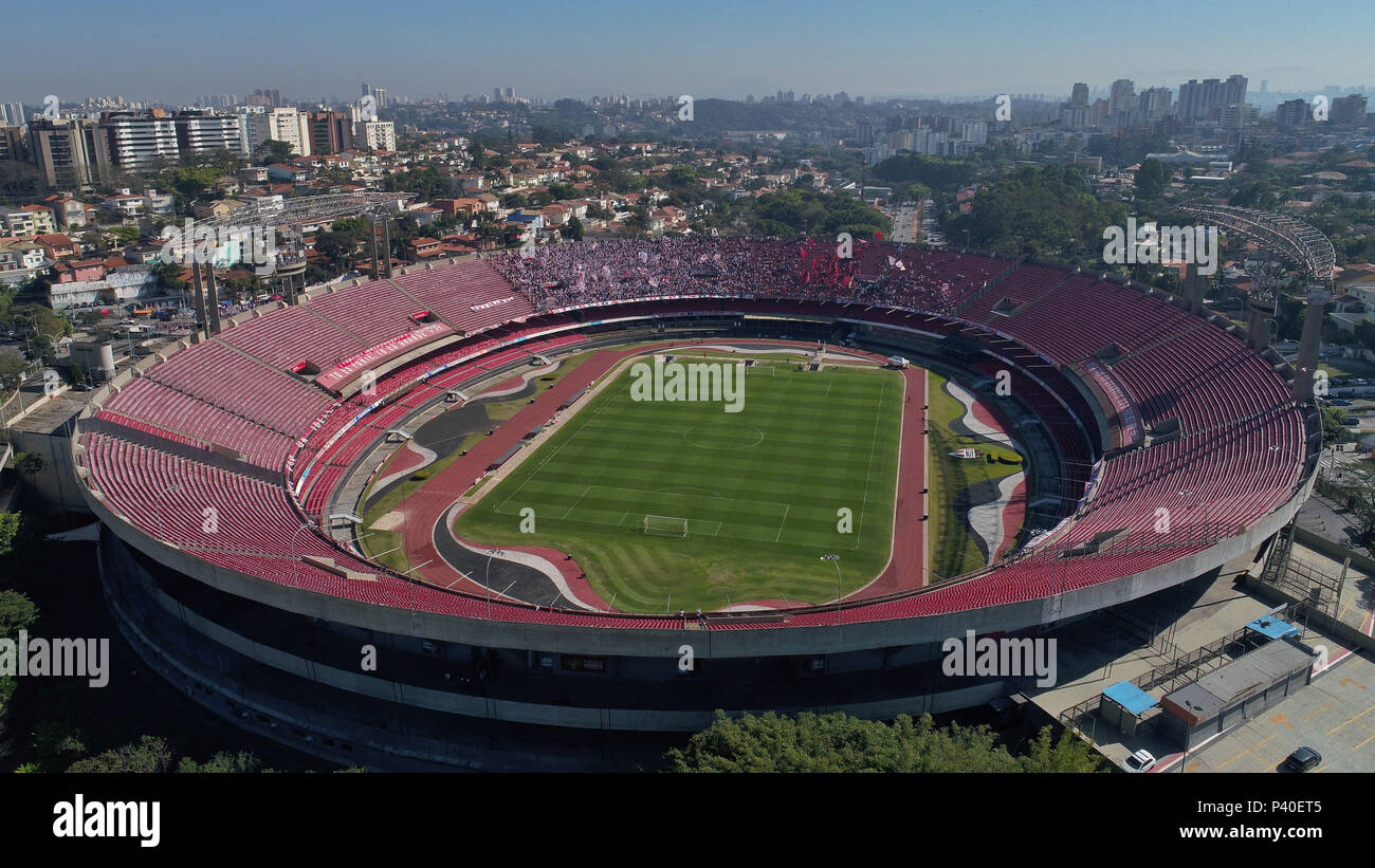 Vista aérea do Estádio do Morumbi Stock Photo - Alamy