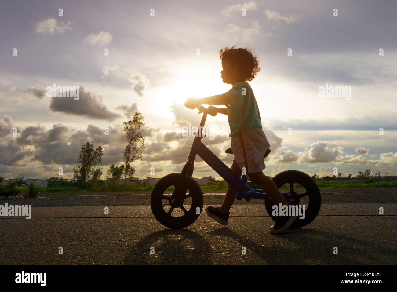 Childhood cycle hi-res stock photography and images - Alamy