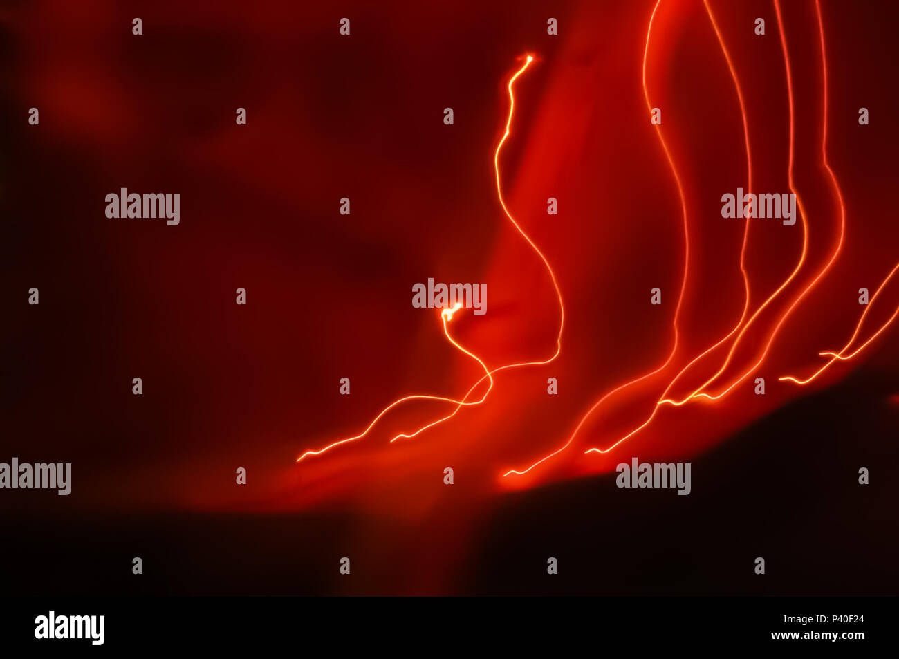 red and yellow light streaks abstract pattern texture for design ...