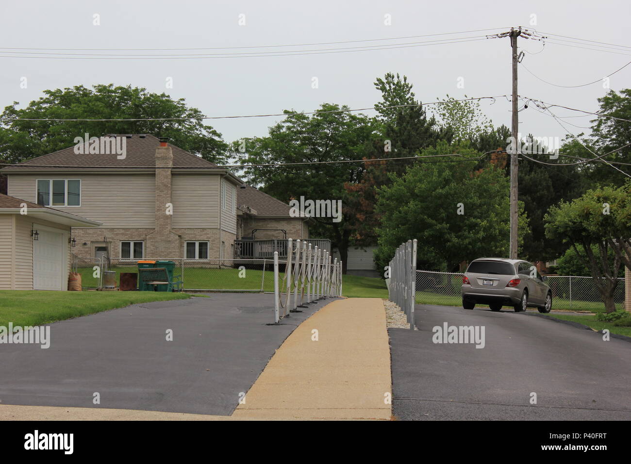 I & M Canal scenery at historic Lemont, Illinois Stock Photo - Alamy