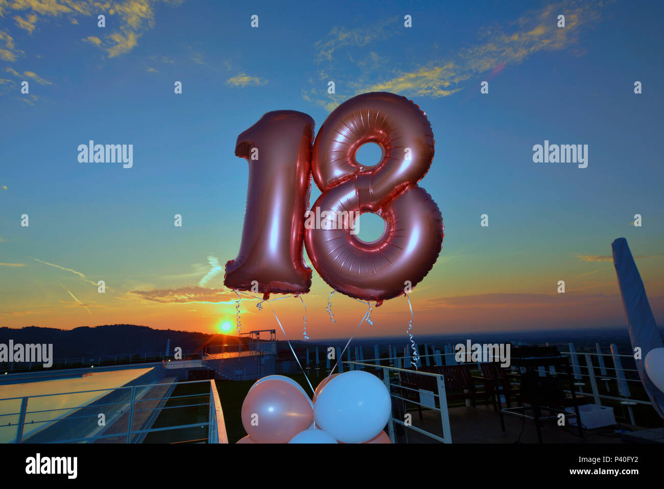 18th birthday cake hi-res stock photography and images - Alamy