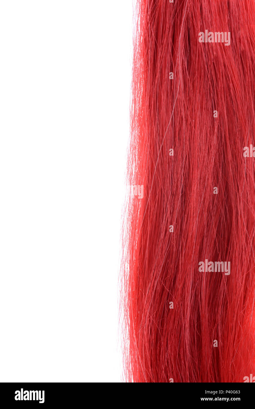 Red hair lock hi-res stock photography and images - Alamy