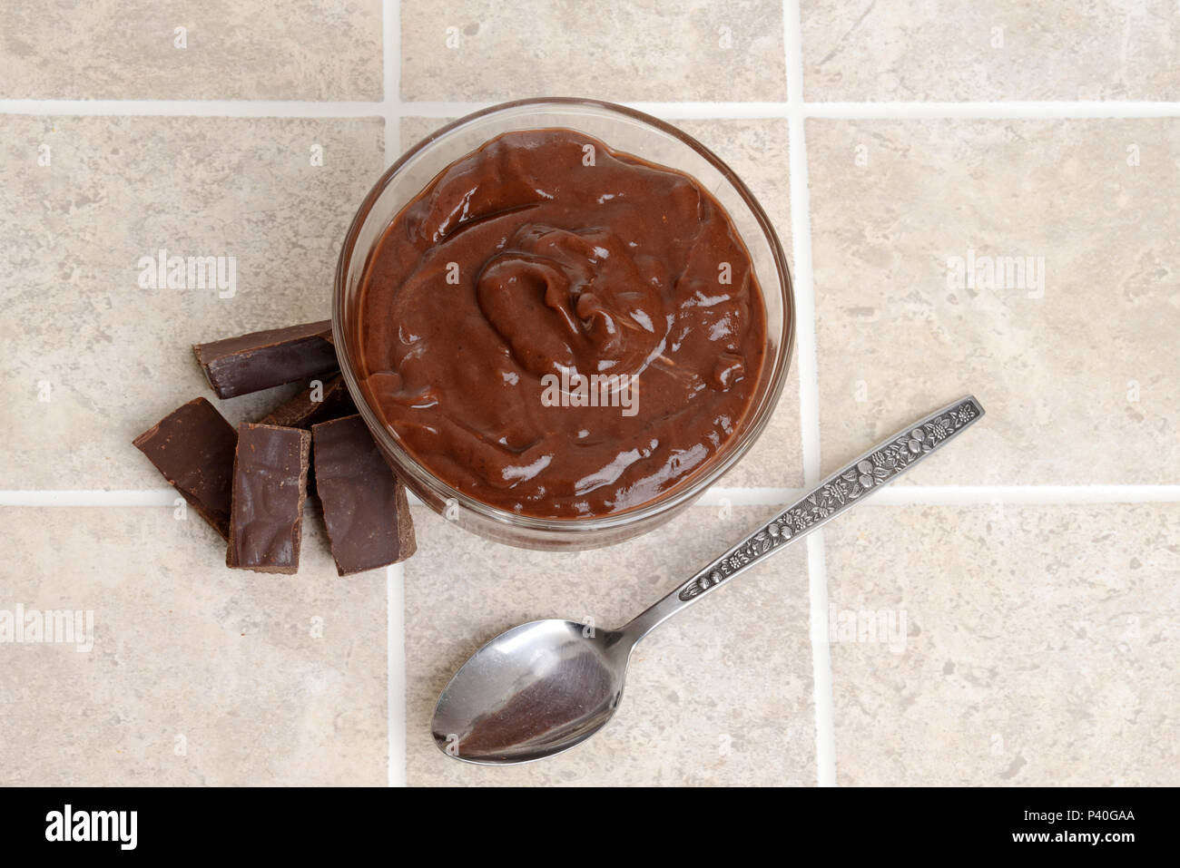 Parfait chocolate dessert bowl hi-res stock photography and images - Alamy