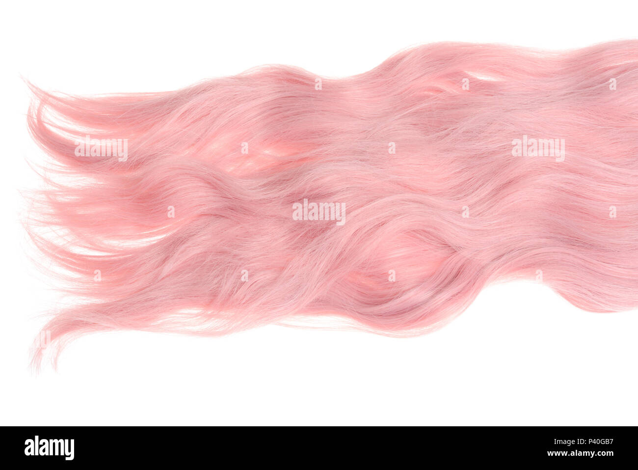 Light Pink Hair Streaks