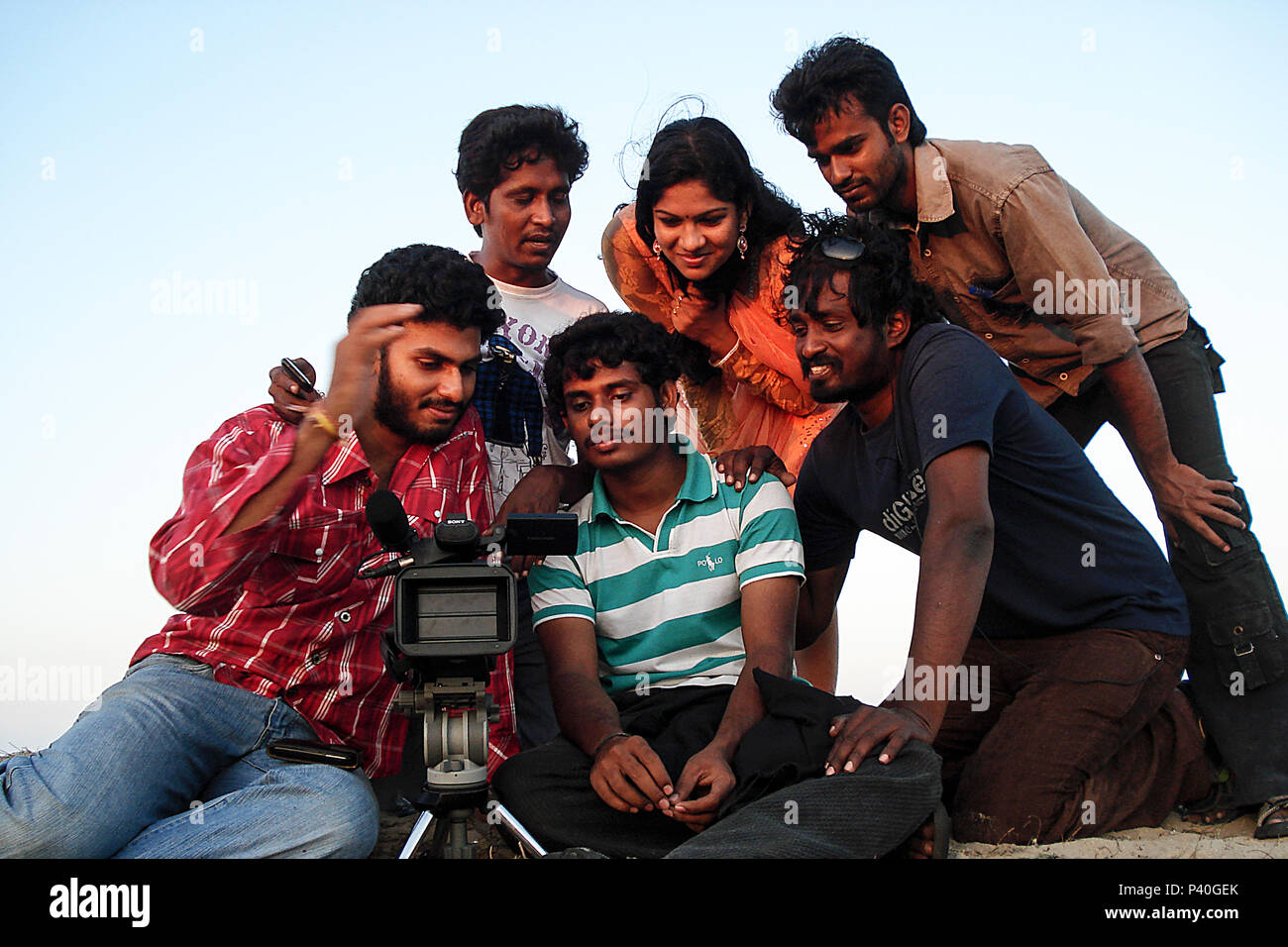 Film crew equipment beach on hi-res stock photography and images - Alamy