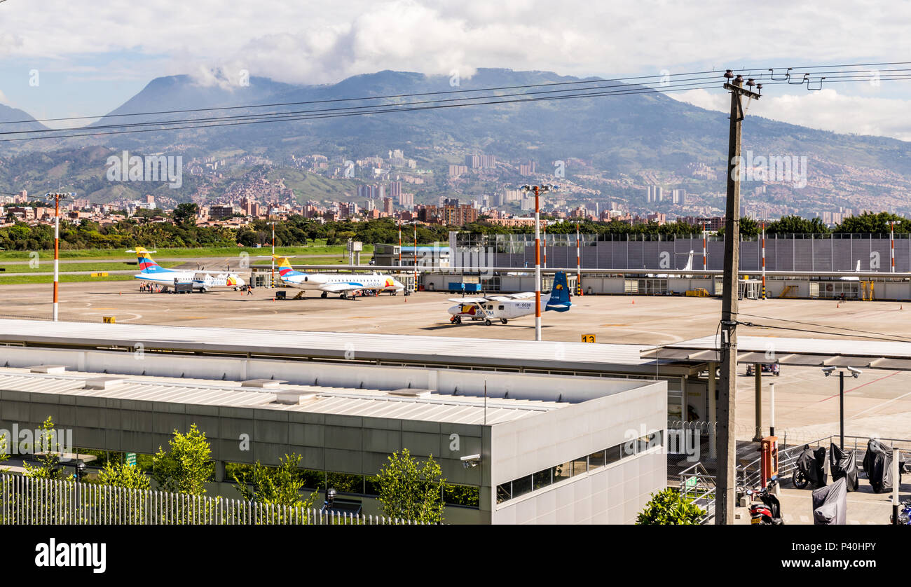 Transportation in Medellin Colombia Stock Photo - Alamy