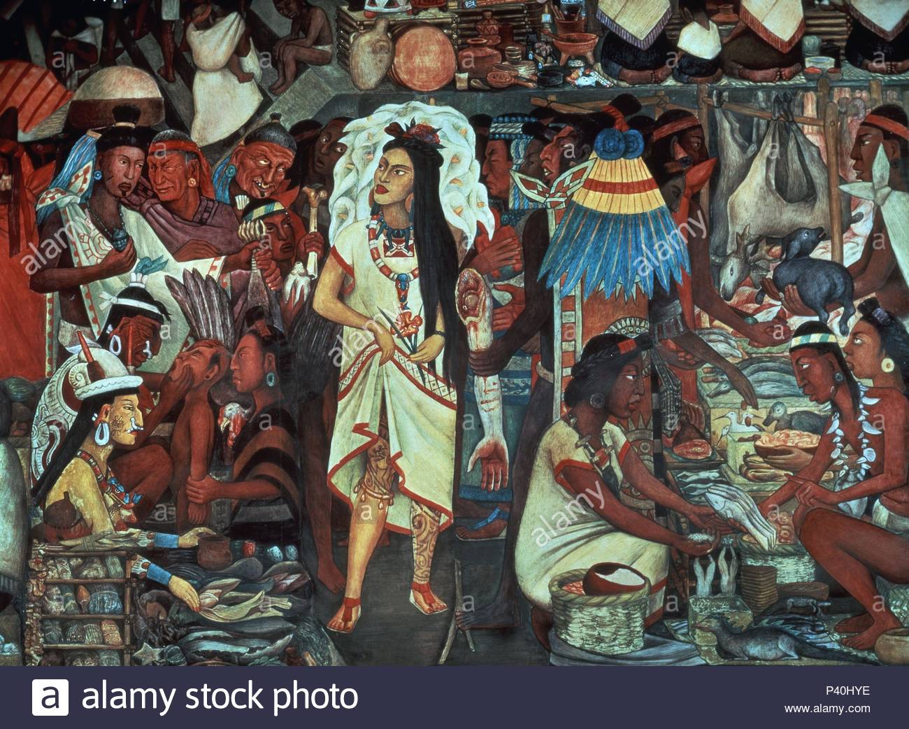 The Great City Of Tenochtitlan Stock Photos & The Great City Of ...