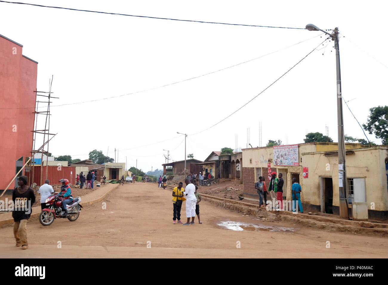 Rwanda, Cyangugu, daily life Stock Photo - Alamy