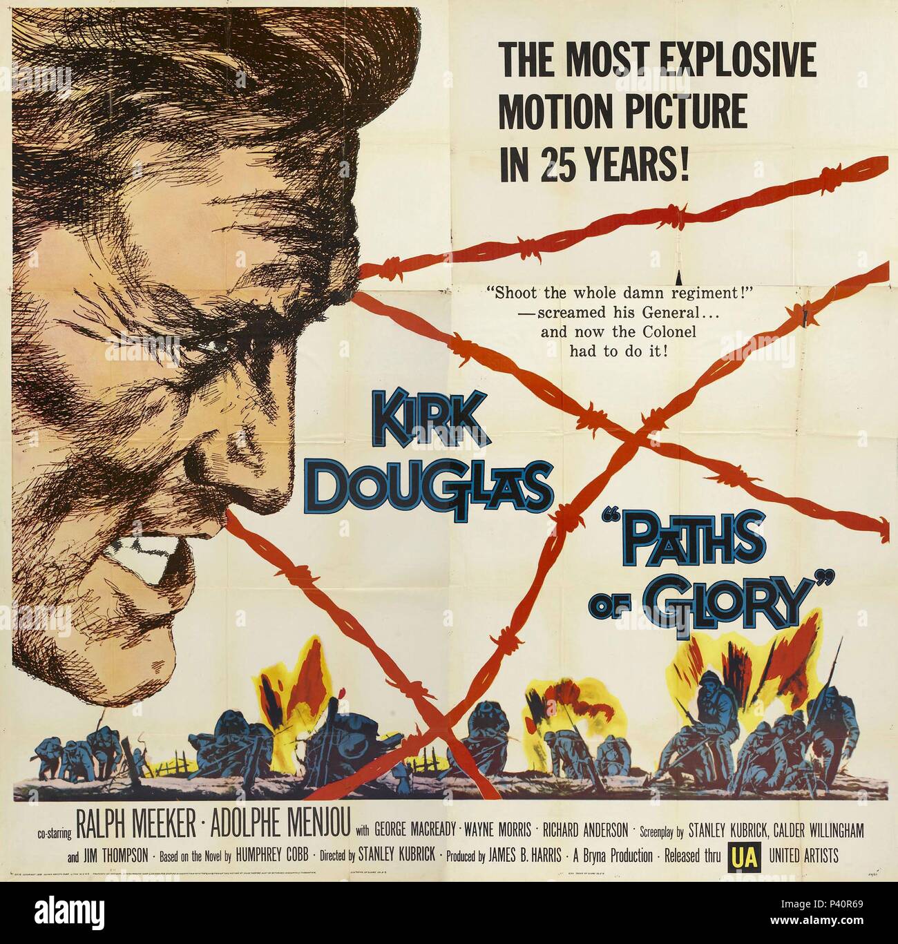 Original Film Title: PATHS OF GLORY. English Title: PATHS OF GLORY ...
