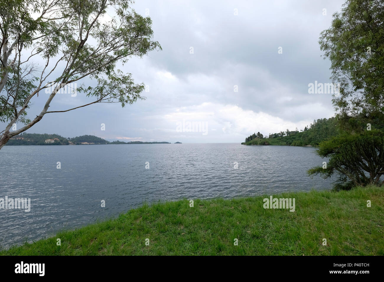 Rwanda, Kibuye, Kivu lake Stock Photo - Alamy