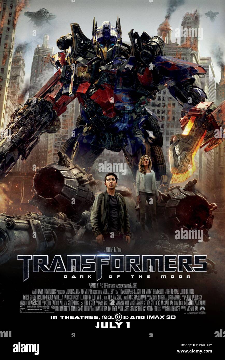 Original Film Title: TRANSFORMERS: DARK OF THE MOON. English Title ...