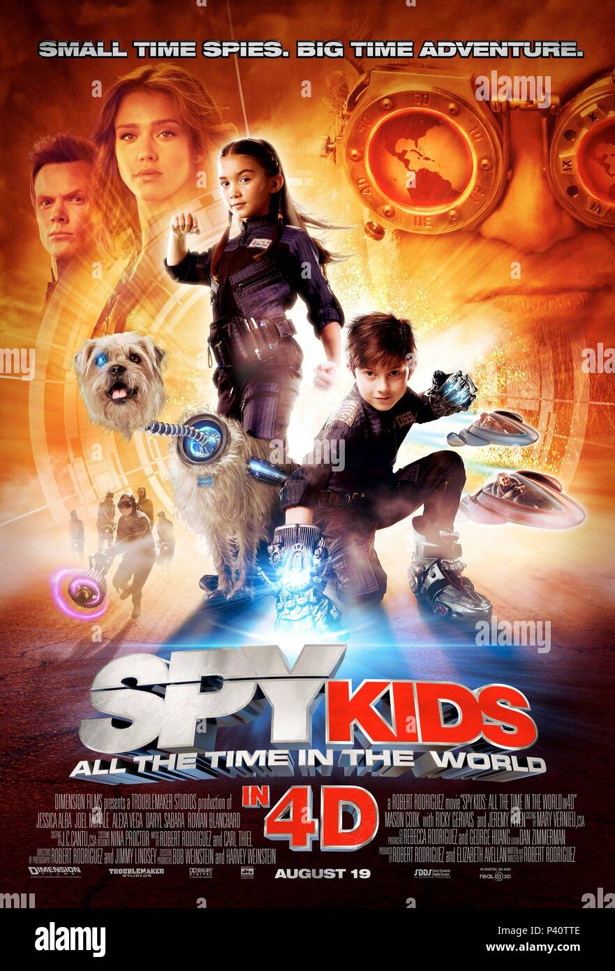 Original Film Title: SPY KIDS 4: ALL THE TIME IN THE WORLD. English ...