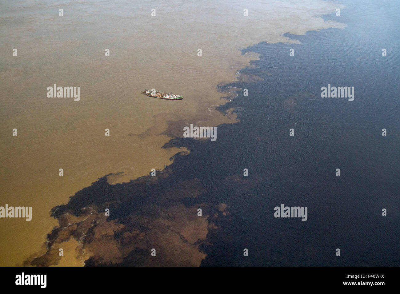 Manaus - AM Encontro das águas encontro do Rio Negro e Rio Solimões Rio ...