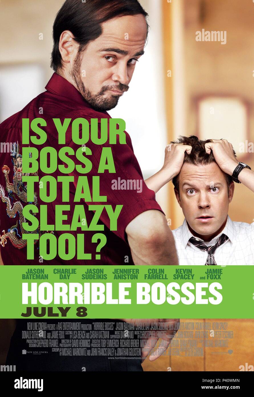 Original Film Title: HORRIBLE BOSSES. English Title: HORRIBLE BOSSES ...