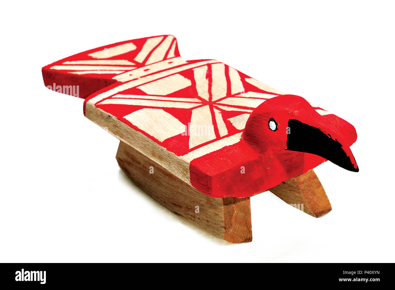 Banco de madeira kuikuro Cut Out Stock Images & Pictures - Alamy