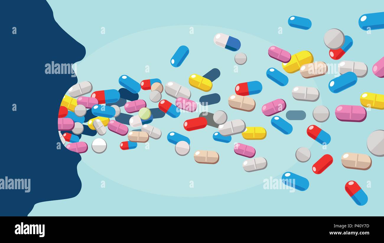 Overdose treatment Stock Vector Images - Alamy