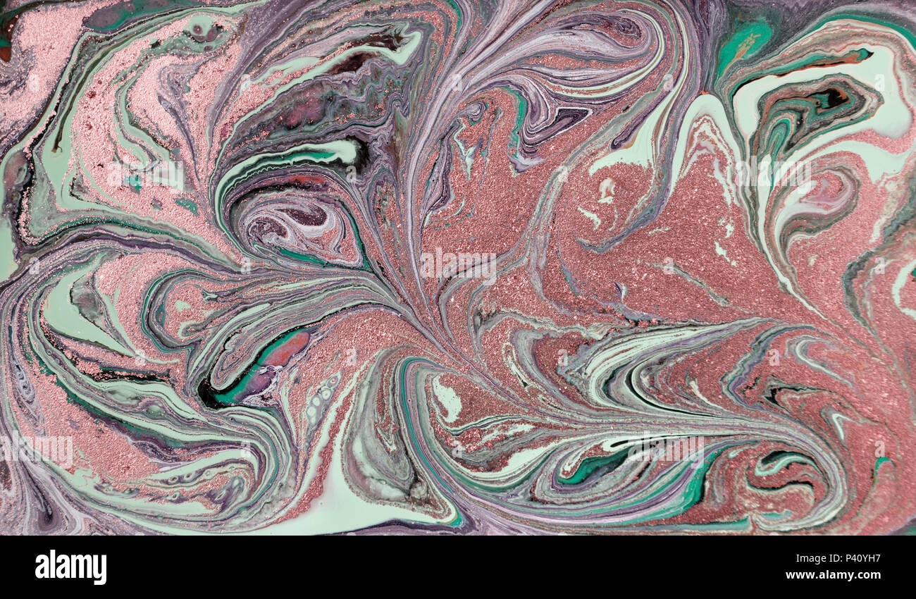 Marble abstract acrylic background. Light marbling artwork texture ...