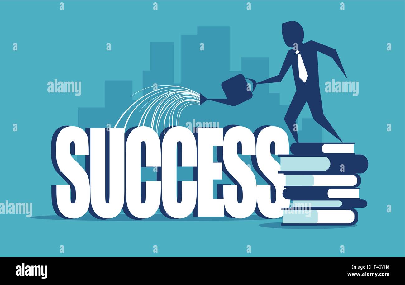 Study success vector vectors hi-res stock photography and images - Alamy