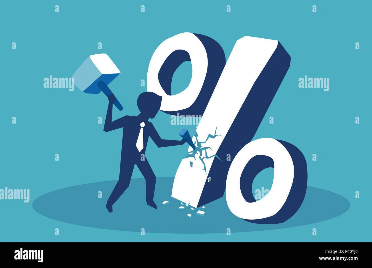 Man car break down Stock Vector Images - Alamy