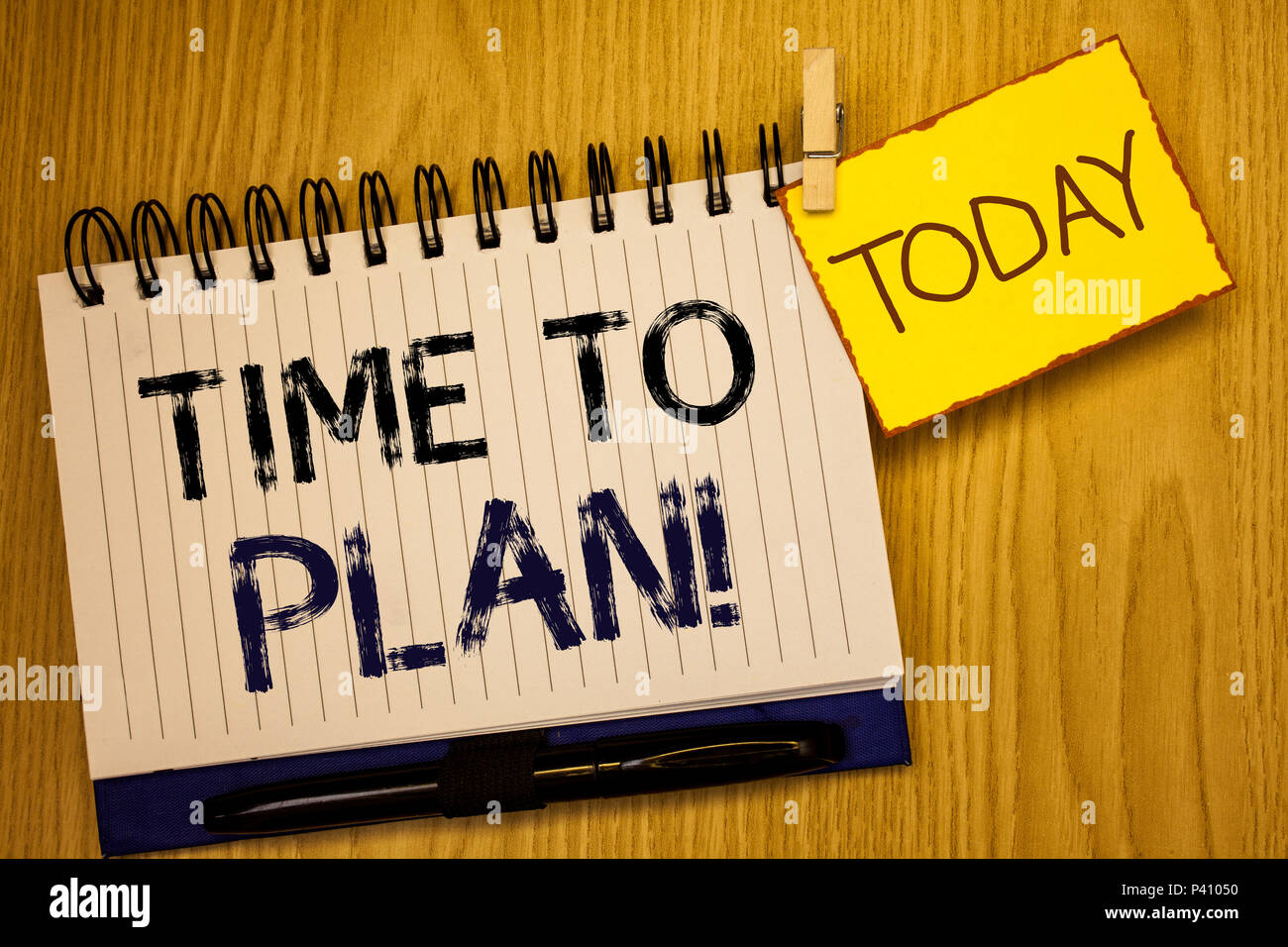 Words writing texts Time To Plan Motivational Call. Business concept ...