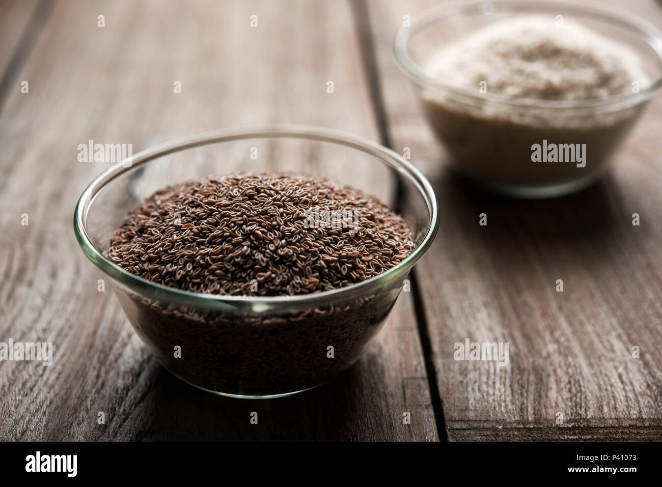 Psyllium husk or isabgol which is fiber derived from the seeds of ...