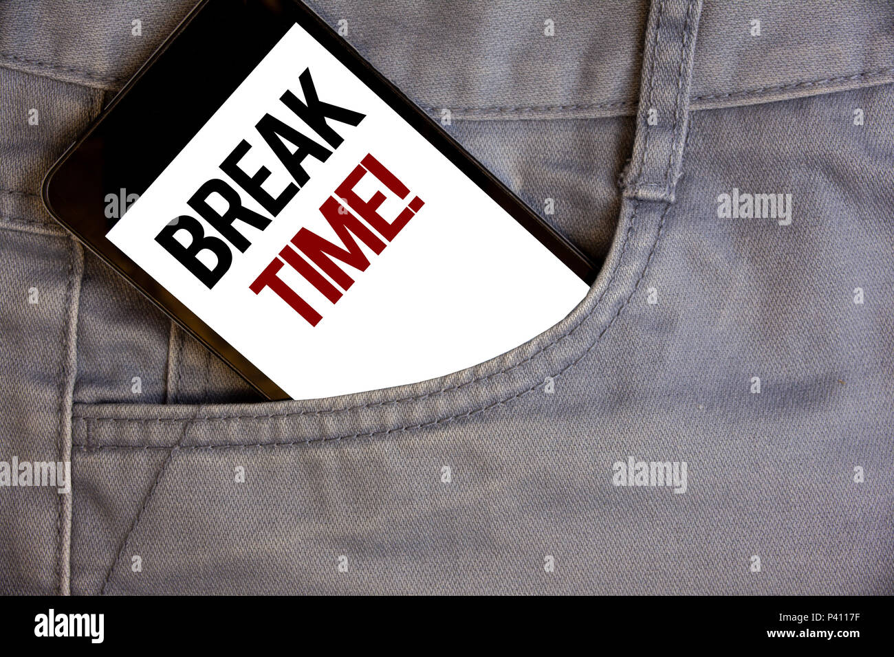 Pauseconcept hi-res stock photography and images - Alamy