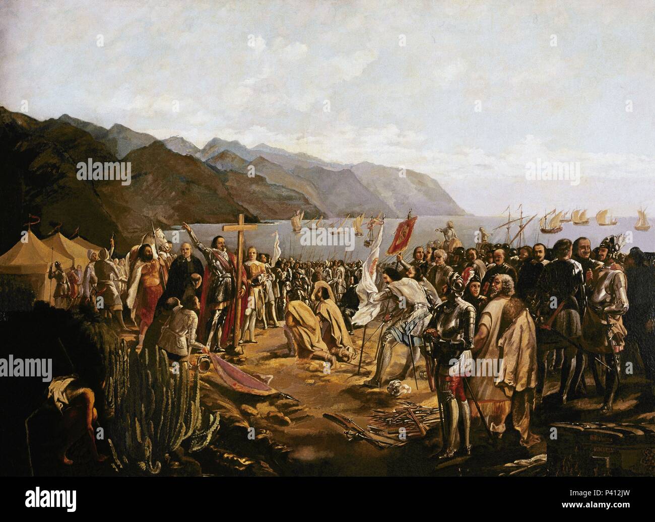 Spanish conquistador canary islands hi-res stock photography and images ...