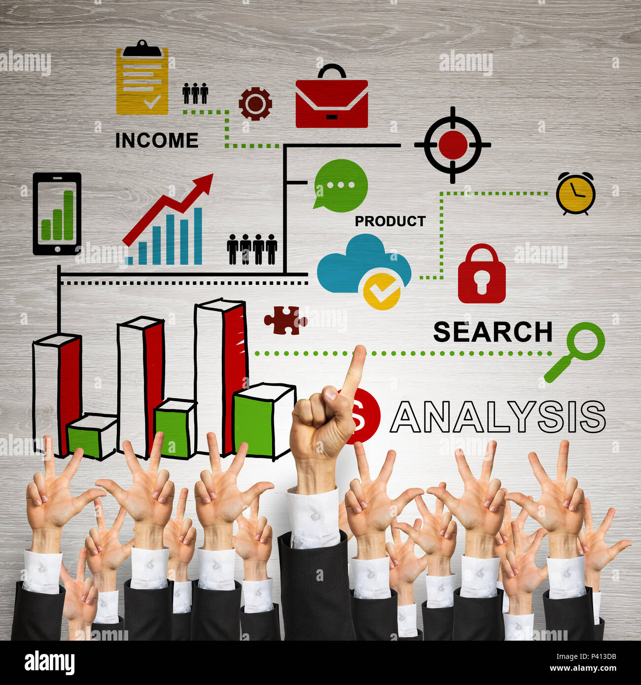 Business and teamwork concept Stock Photo - Alamy