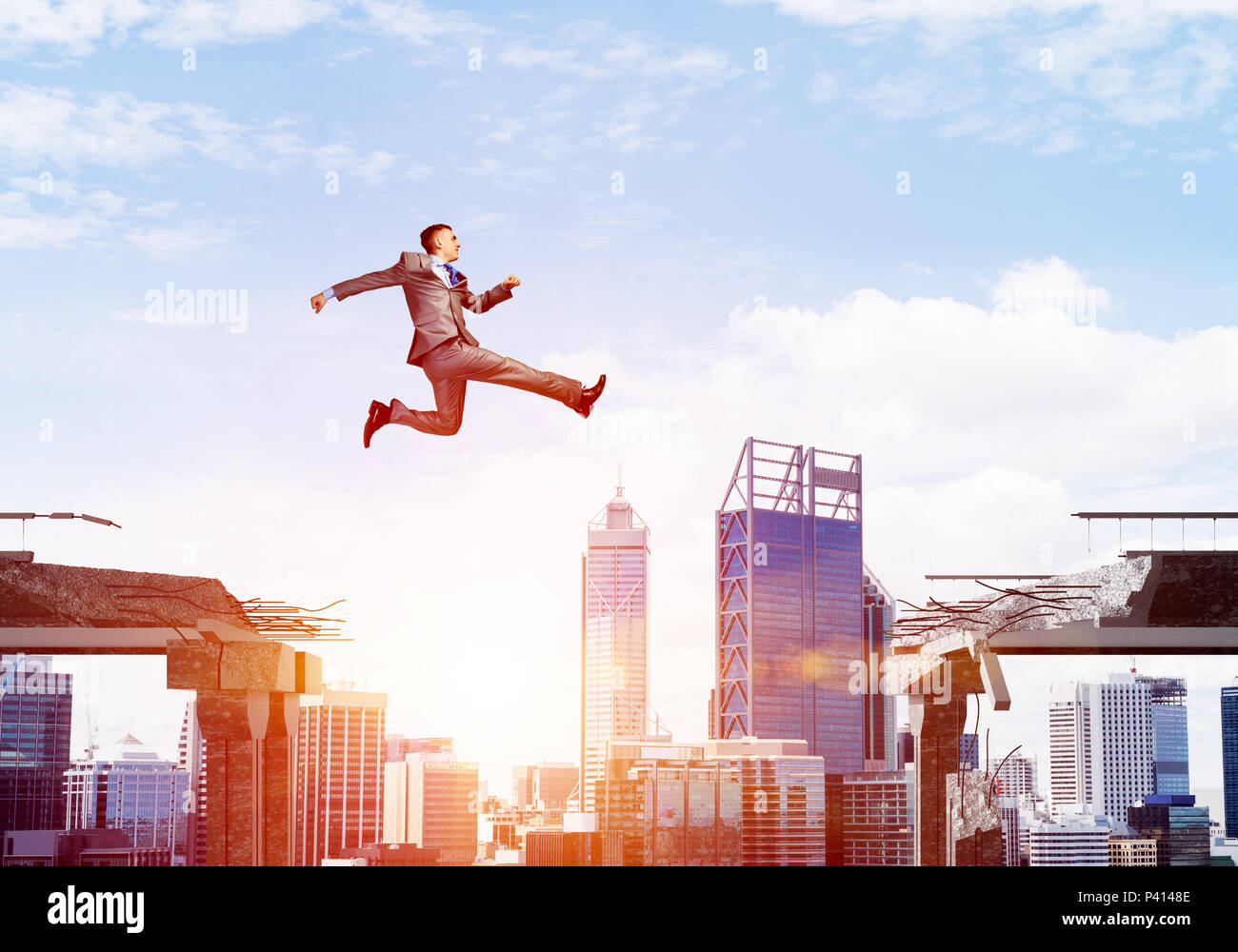 Problem and difficulties overcoming concept Stock Photo - Alamy