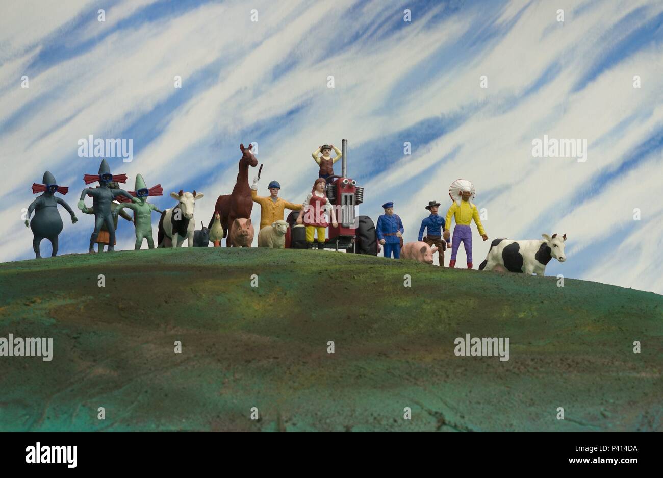 Original Film Title: PANIQUE AU VILLAGE. English Title: A TOWN CALLED PANIC. Film Director ...