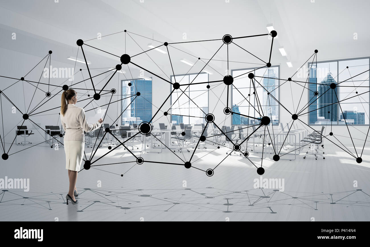 Networking and social communication concept as effective point for ...