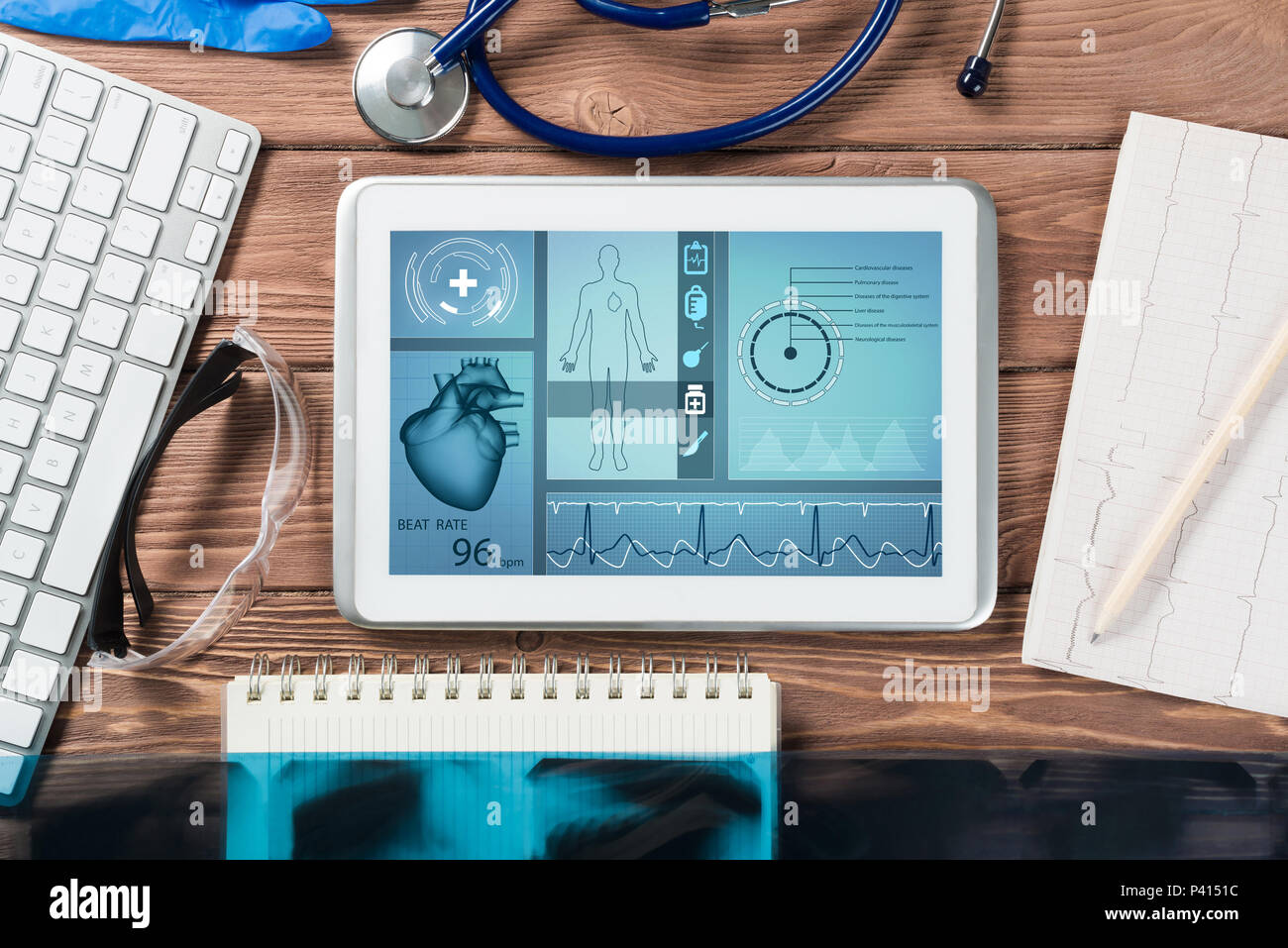 Digital technologies in medicine Stock Photo - Alamy