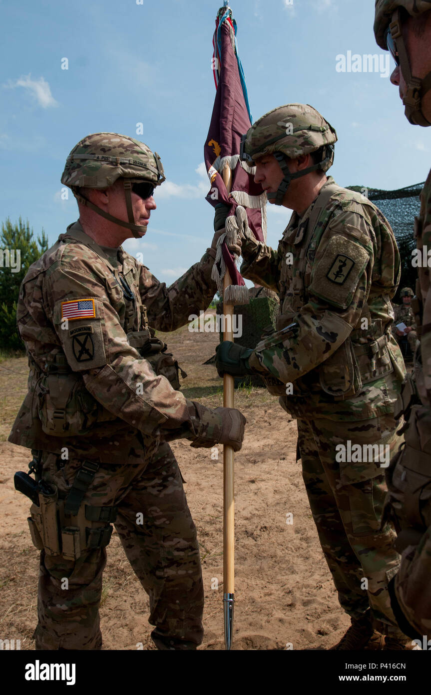 421st Medical Battalion (Multifuntional) conducts a Relinquishment of ...