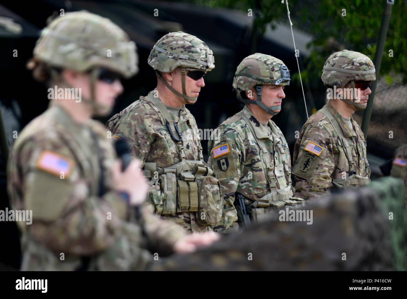 421st Medical Battalion (Multifuntional) conducts a Relinquishment of ...