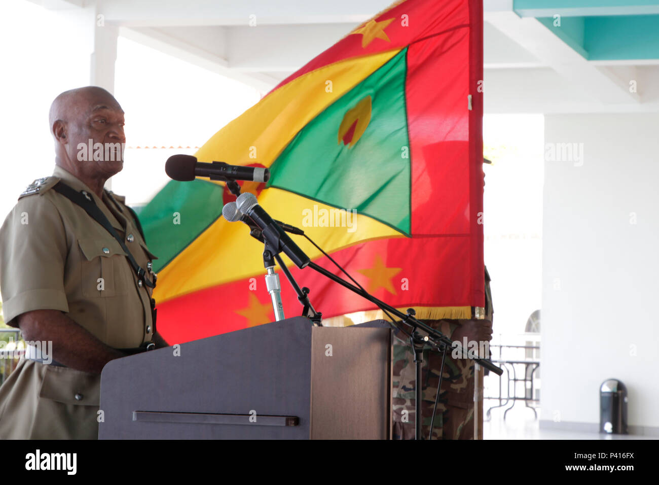Winston James, acting commissioner of police for the Royal Grenada ...