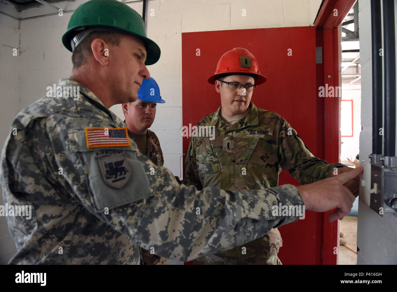 TOCACHE, Guatemala – U.S. Army Sgt. 1st Class Brian Hafenstein, green ...