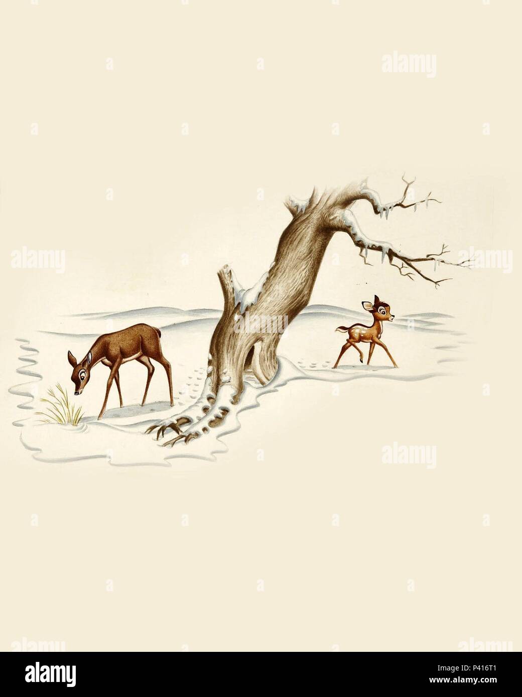 Bambi 1942 Credit Disney High Resolution Stock Photography and Images ...