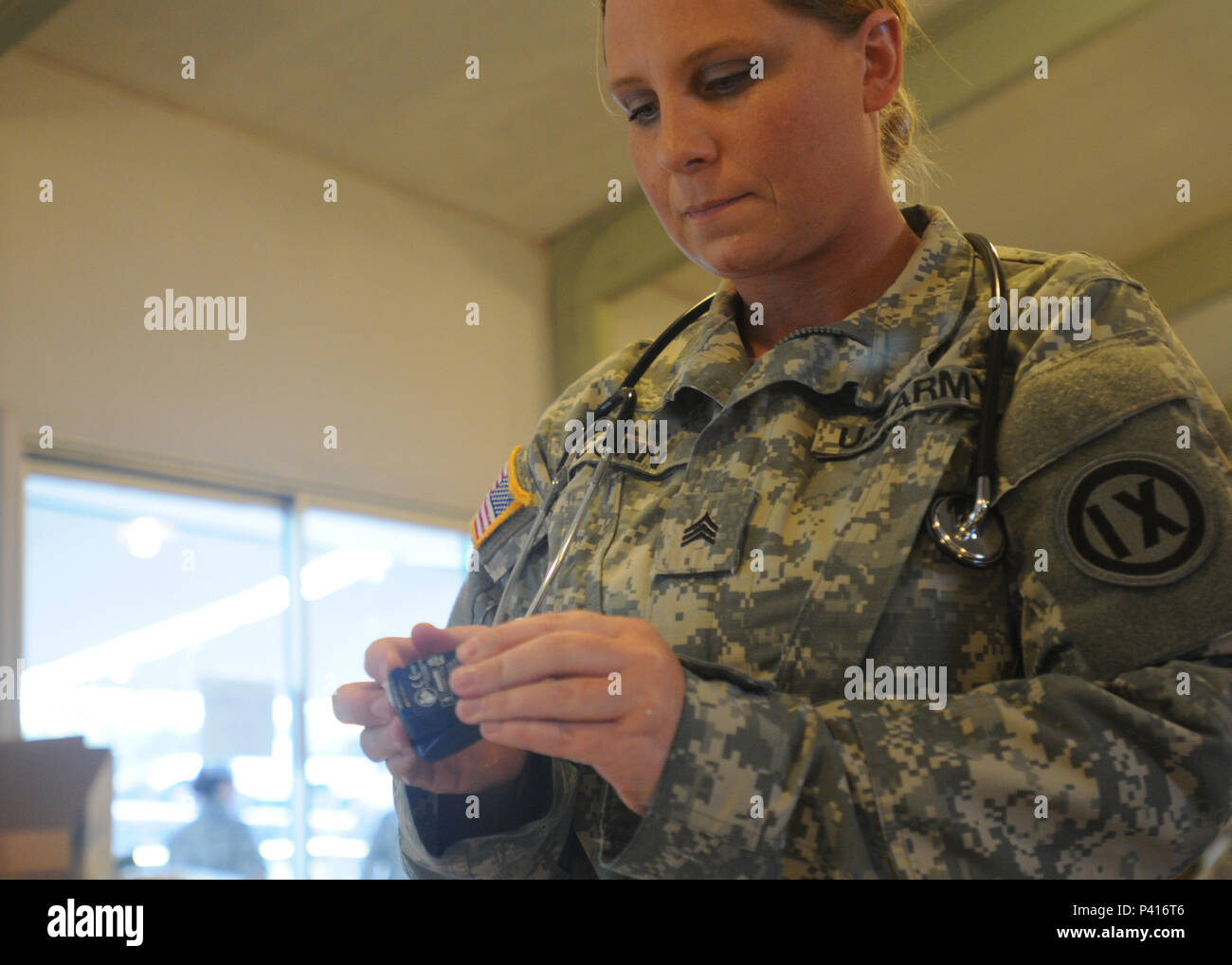 Sgt. Jamie Conn, medic, 1984th U.S. Army Hospital Pacific, Headquarters ...