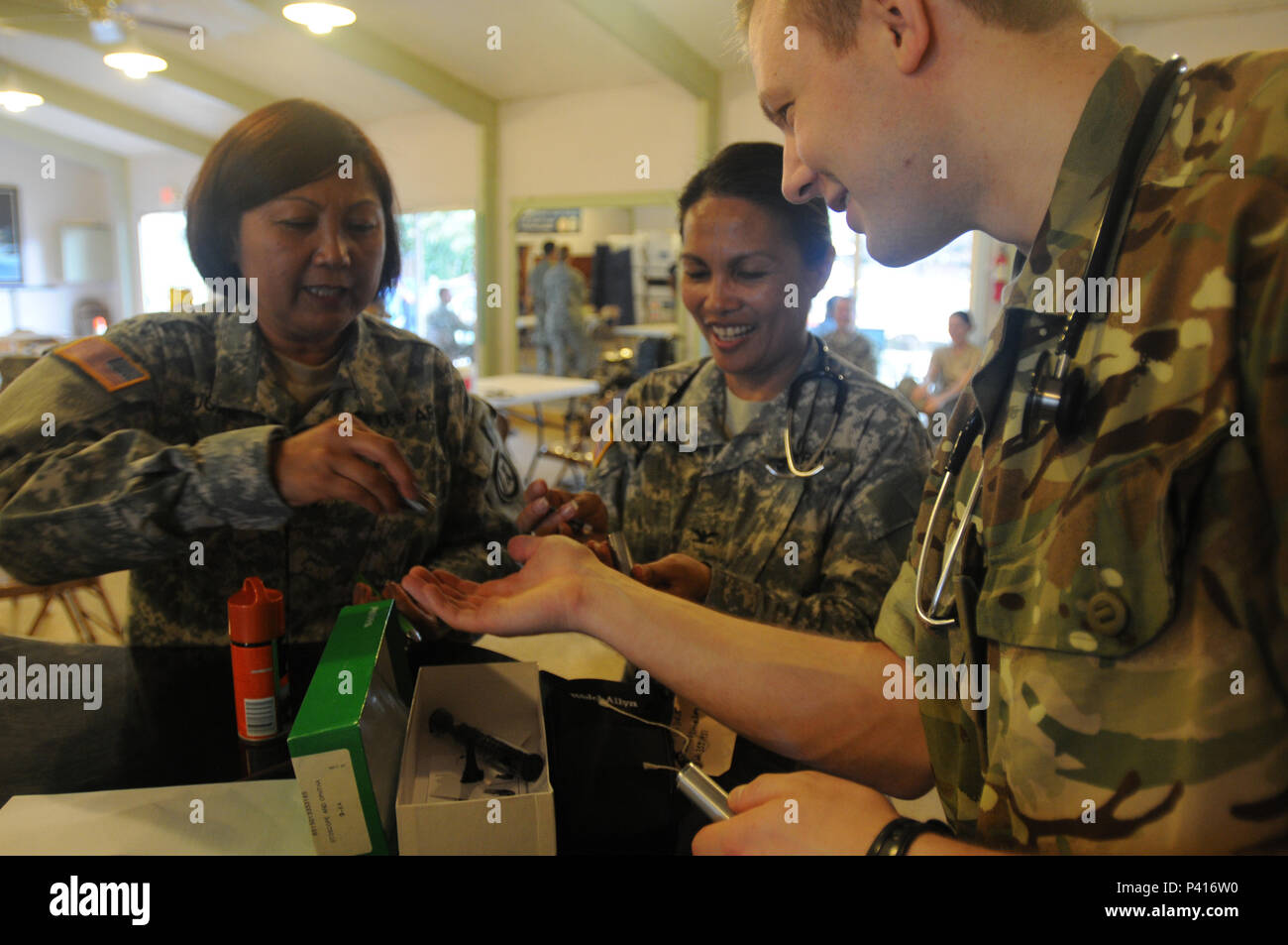 U.S. Army Col. Elizabeth Tugas, 1984th U.S. Army Hospital Pacific ...