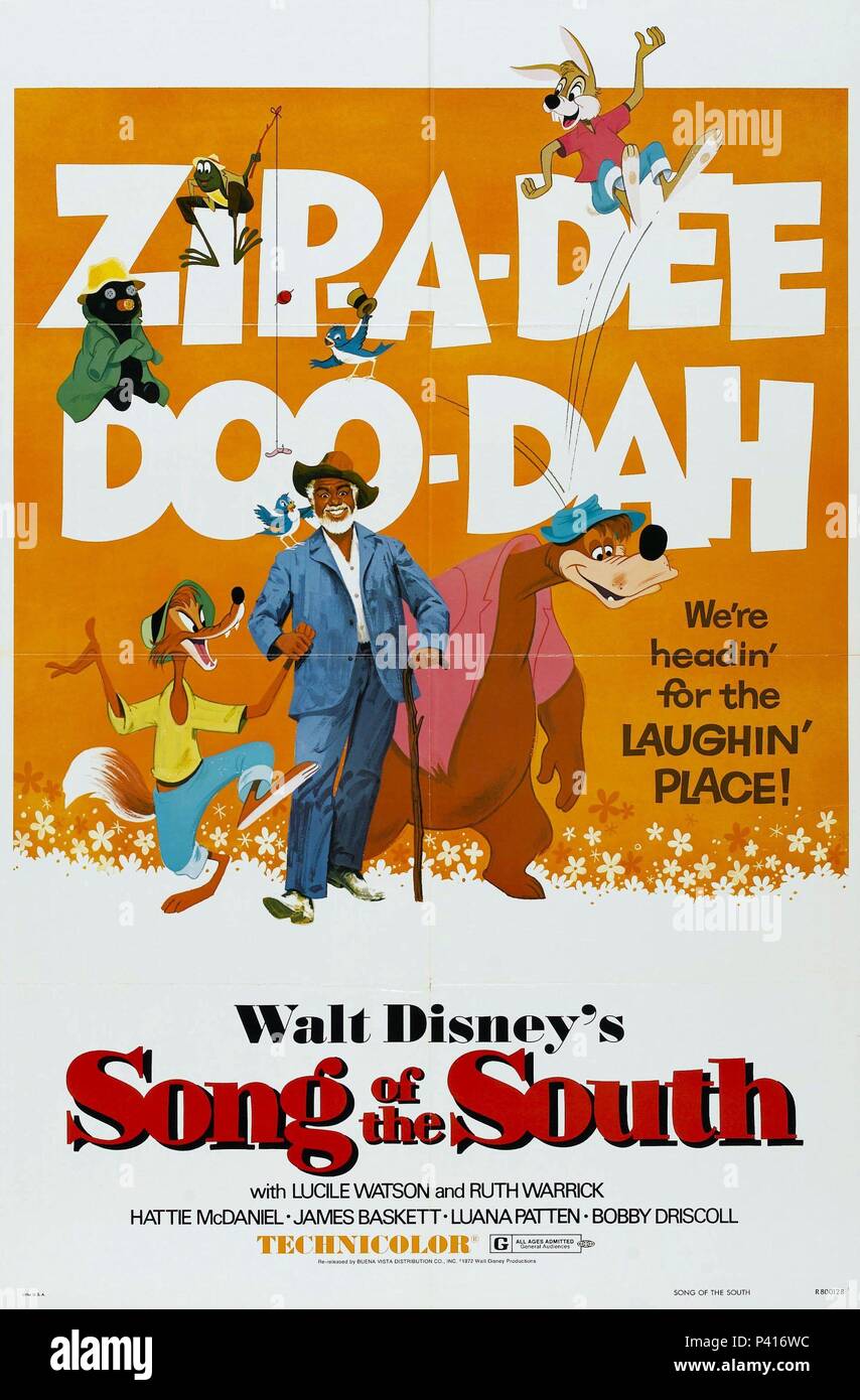 Original Film Title: SONG OF THE SOUTH. English Title: SONG OF THE ...
