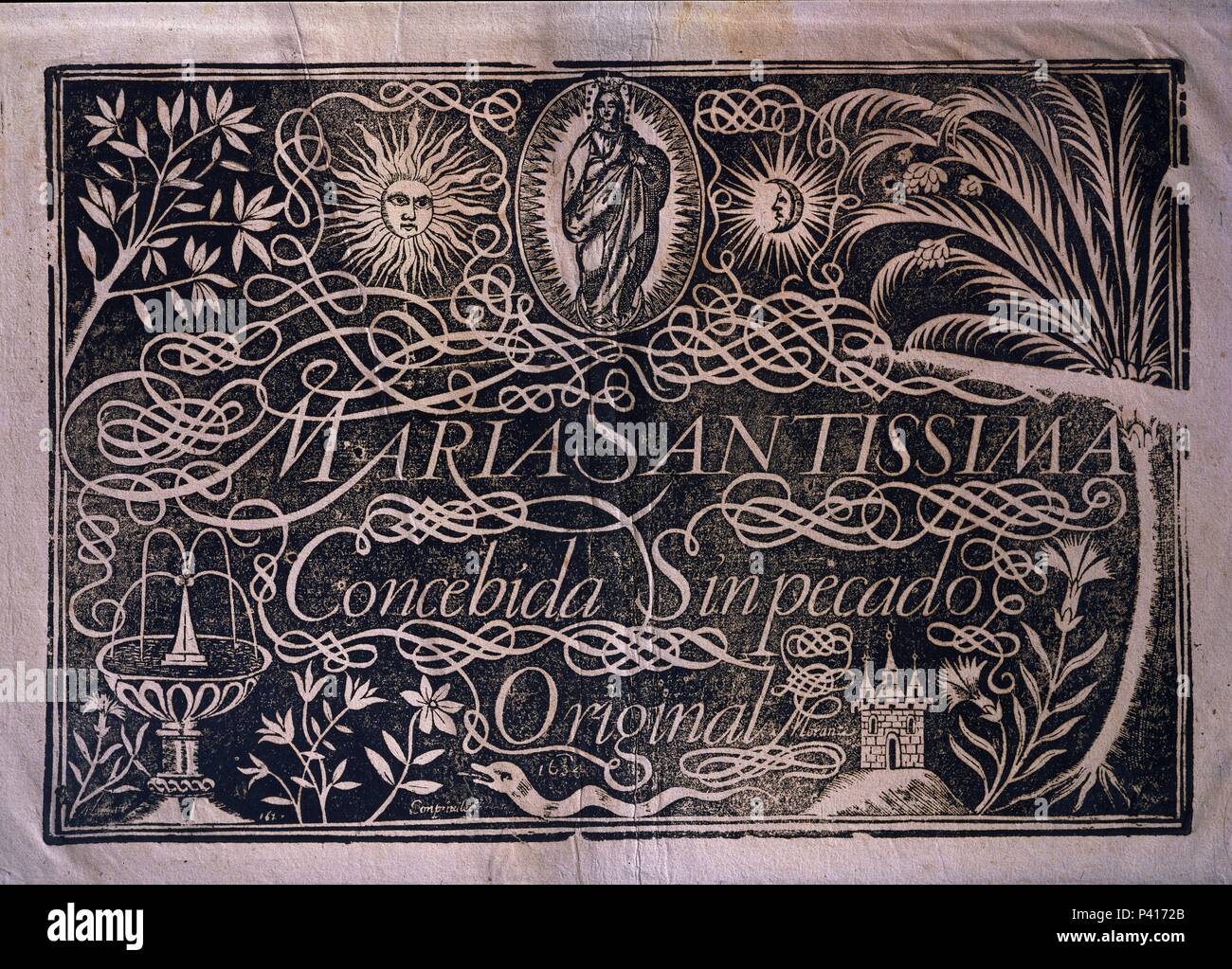 MARIA SANTISIMA CONCEBIDA SIN PECADO ORIGINAL - ORLA CALIGRAFICA ...