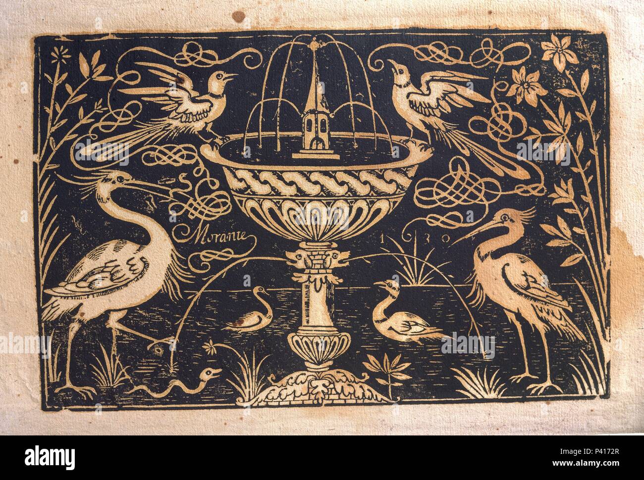 ORLA CALIGRAFICA - SIGLO XVII. Author: Pedro Díaz Morante (1565-1636 ...