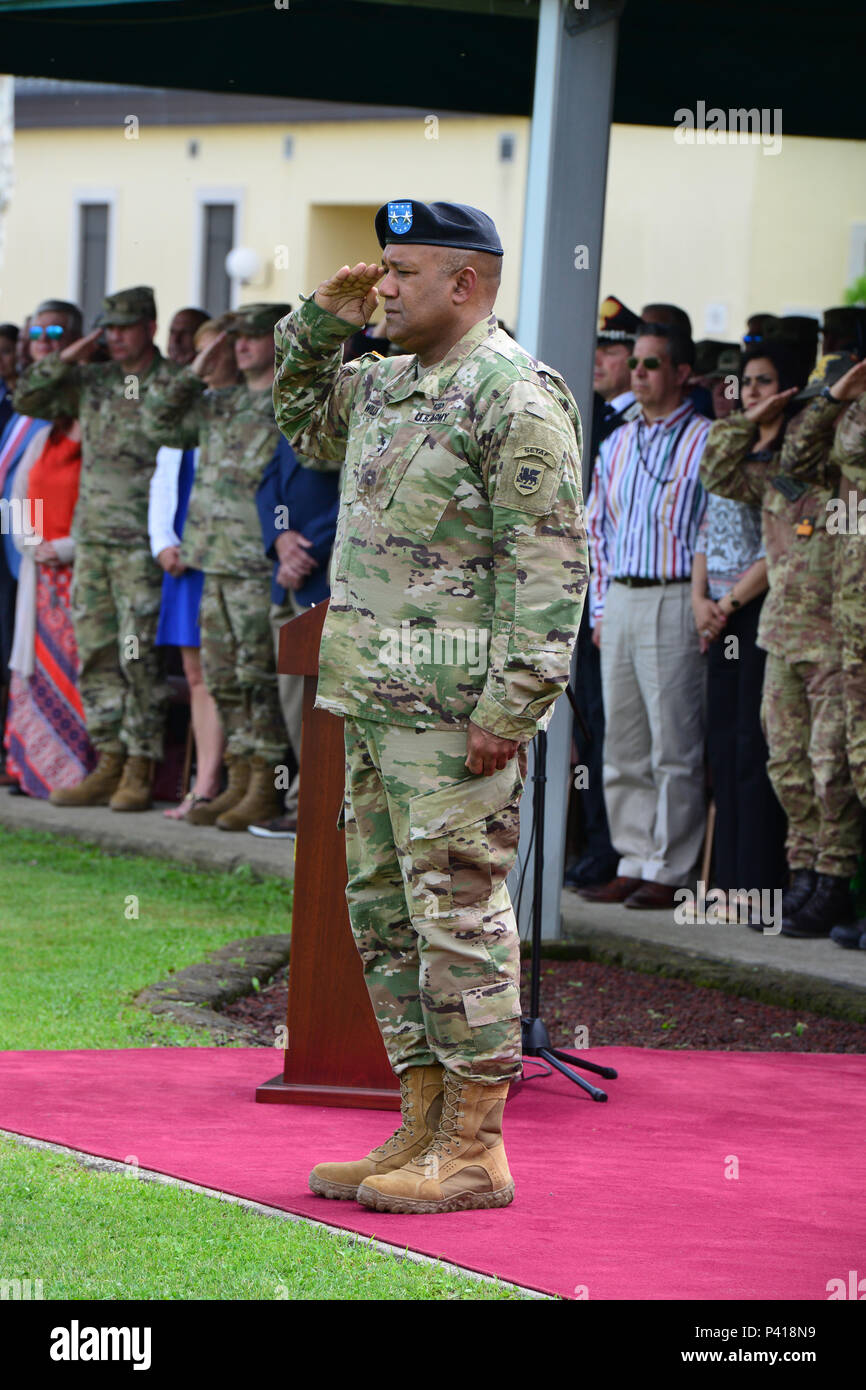 Maj. Gen. Darryl A. Williams, outgoing commander of U.S. Army Africa ...